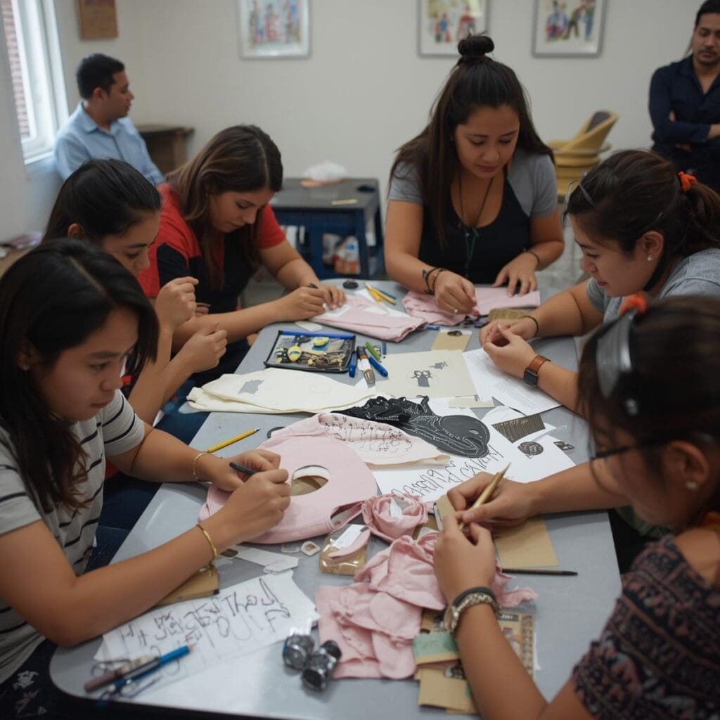 Create your own mask at a Lucha Libre Mask Workshop in Mexico City ...